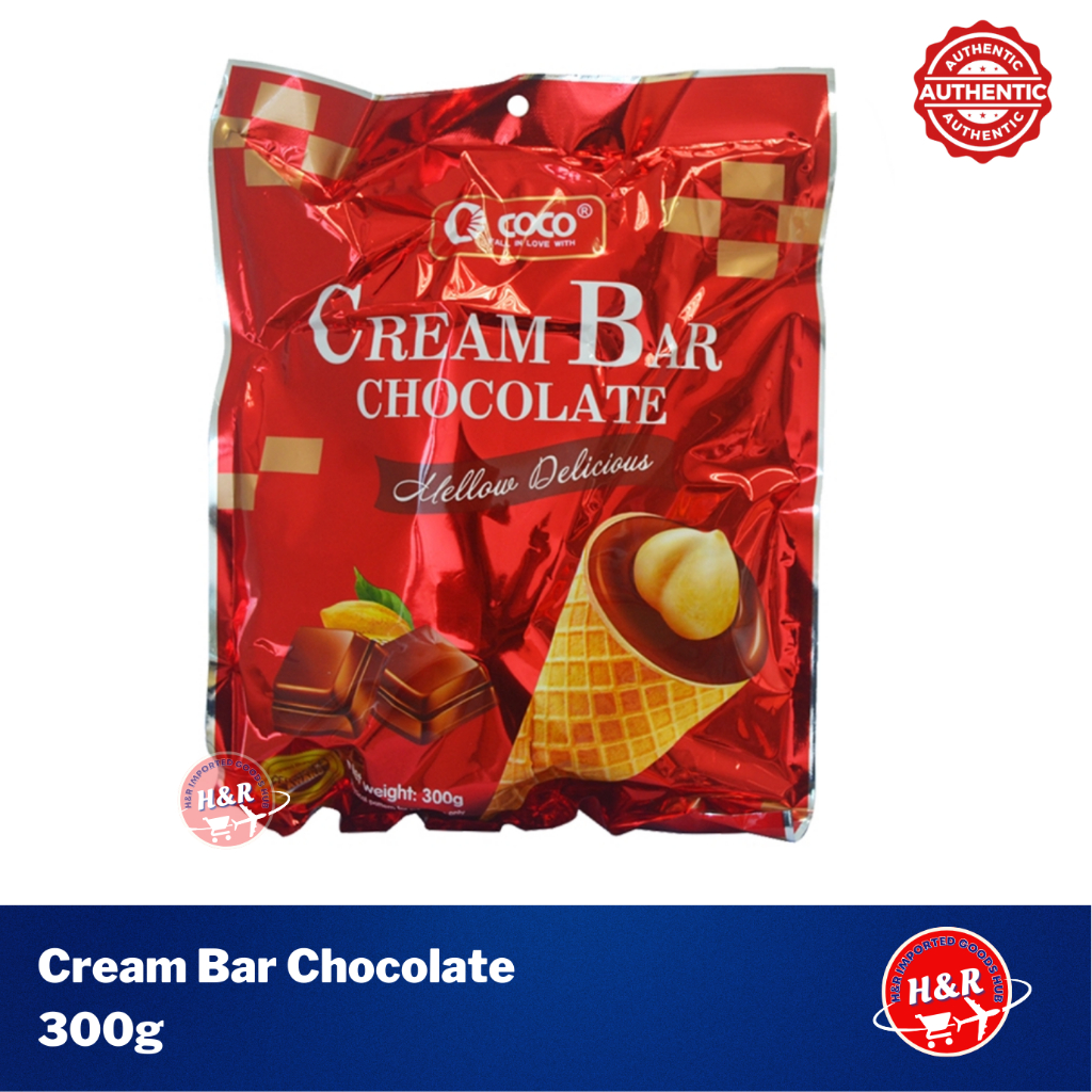 COCO Cream Bar Chocolate Ice Cream Cone 300 gram | Shopee Malaysia