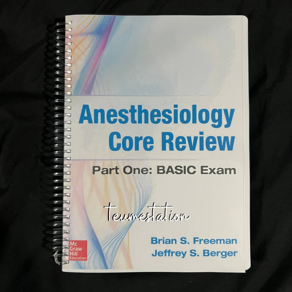 Anesthesiology Core Review, Part One: BASIC Exam | Shopee Malaysia