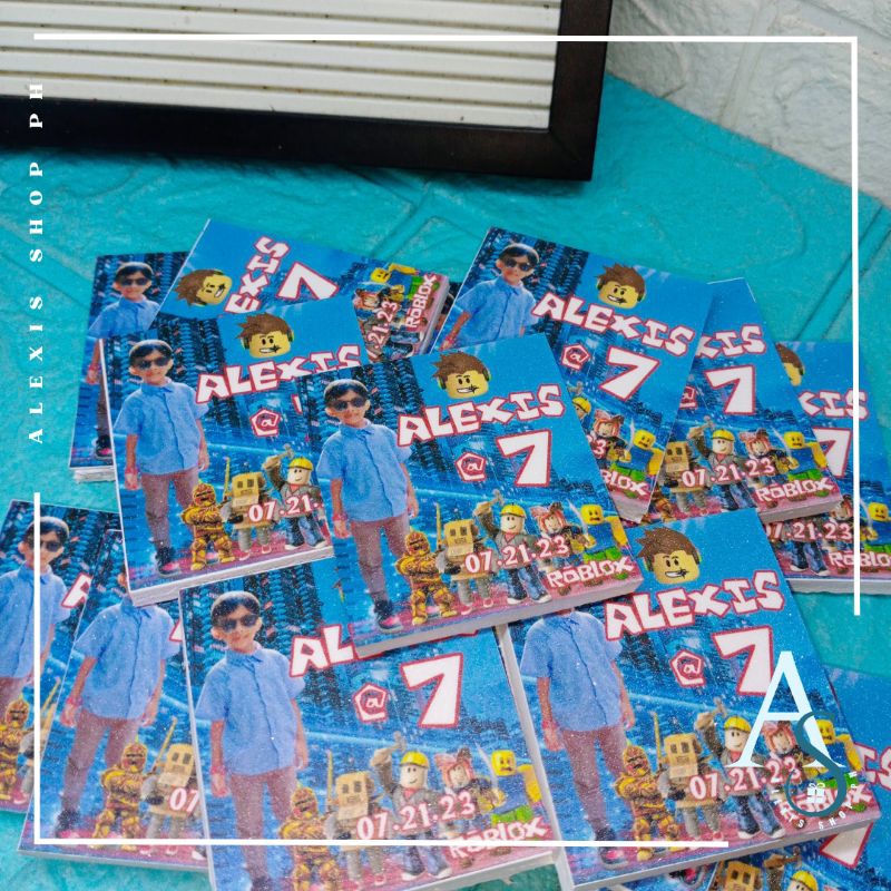 Roblox | Other Theme Square Ref Magnet Souvenir for Birthday | Baptism ...