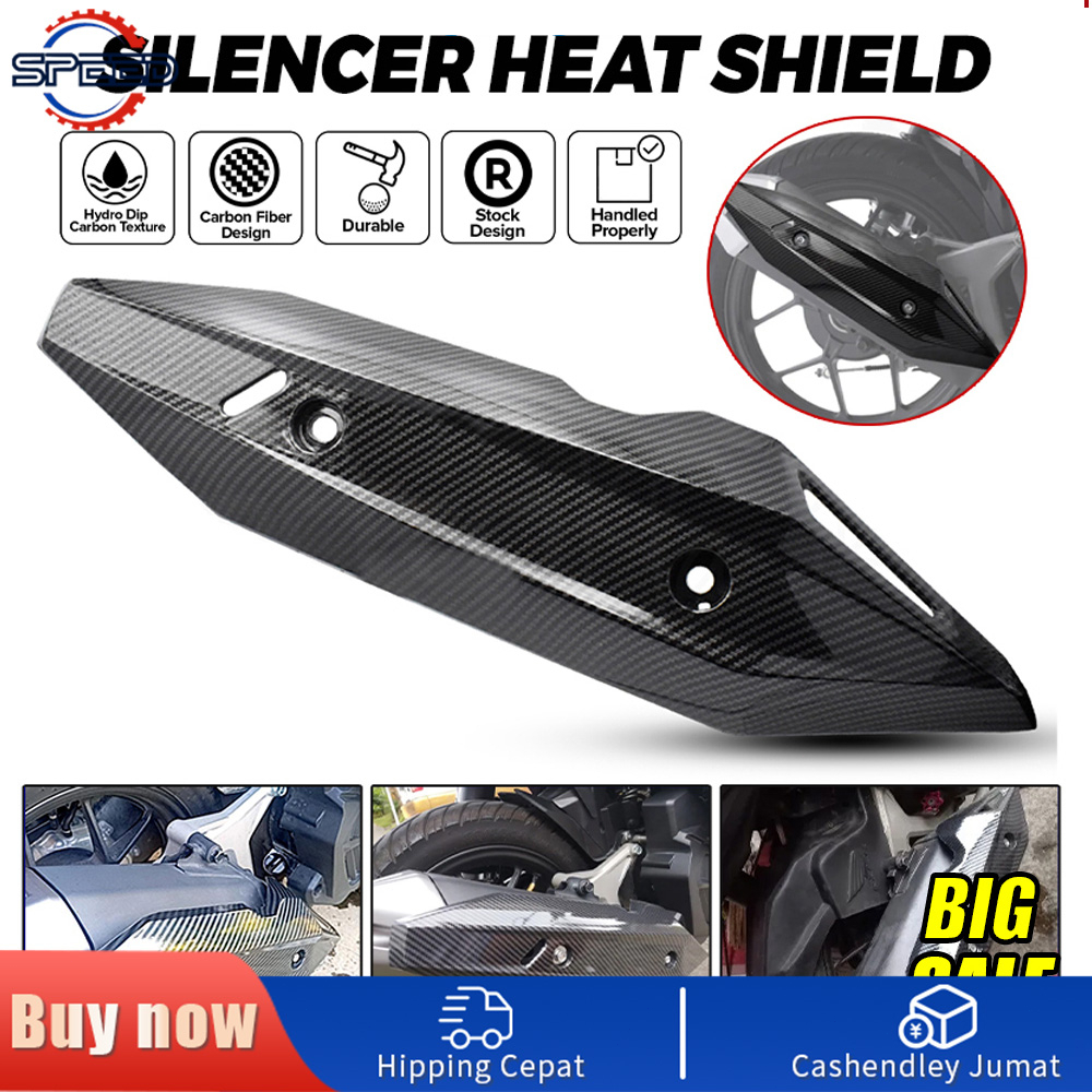HONDA CLICK HEAT GUARD125/150 V2 GAME CHANGER MUFFLER GUARD COVER FOR ...