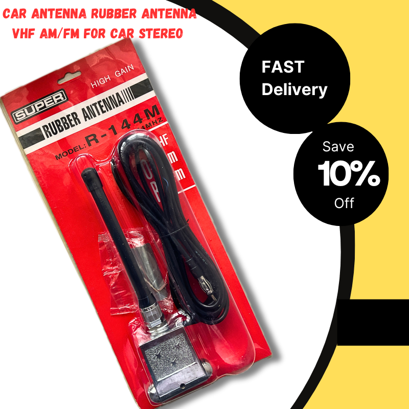 Car Antenna Rubber Antenna VHF AM FM For Carstereo Antenna Rubber Duck ...