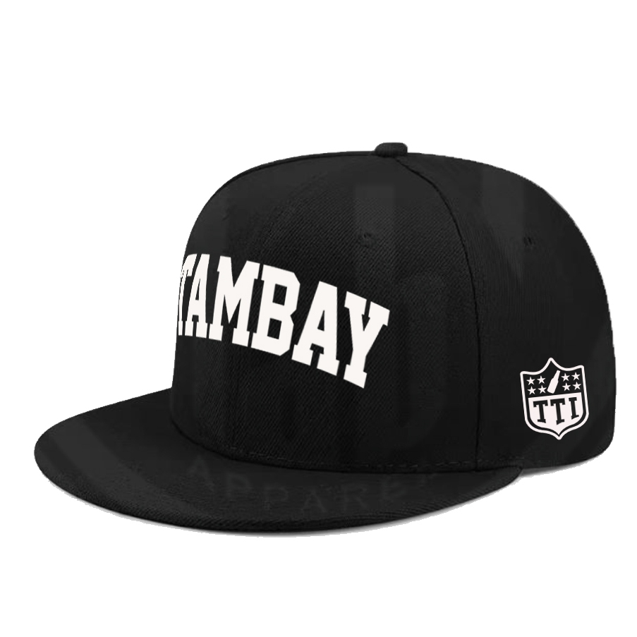 TAMBAY Inspired Flat Brim Cap free cutout stickers | Shopee Malaysia