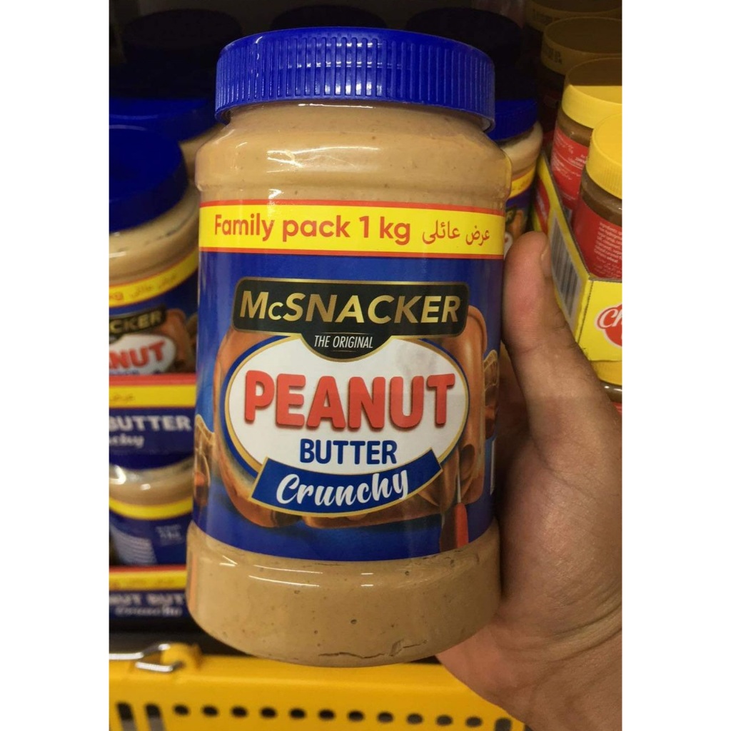 McSNACKER PEANUT BUTTER CRUNCHY | Shopee Malaysia