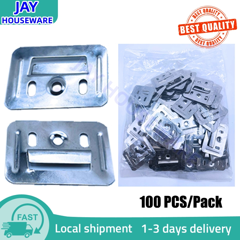 Metal Clip for Wpc wall and ceiling Fluted cladding clip only indoor ...