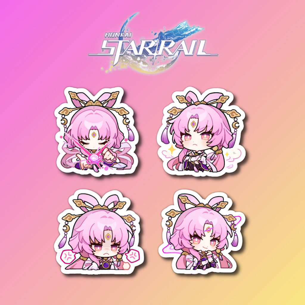 Honkai: Star Rail Fu Xuan Emoji Sticker Set (4pcs) | Shopee Malaysia