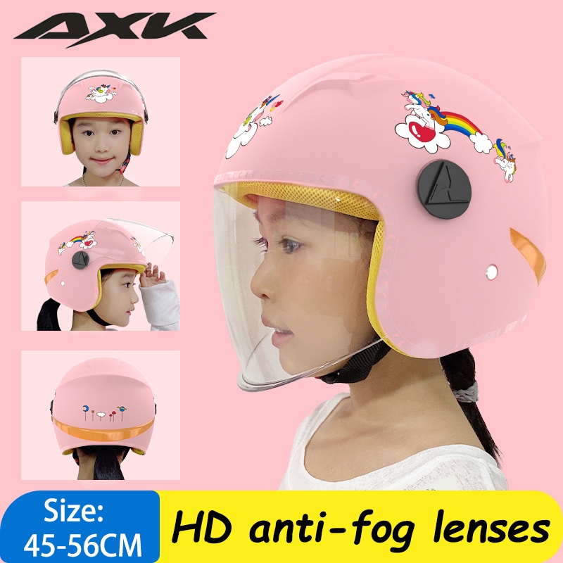 Child Helmet Motorcycle For Kids Boy&Girl Helmet half face helmets ...