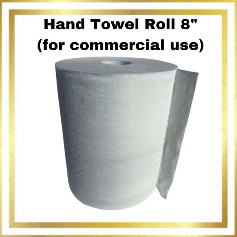 1 Roll Hand Towel Roll Tissue 200meters 100 percent Virgin Pulp ...