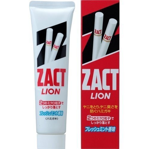 LION Zact Smoker Toothpaste Stain Fighter 150g Made in Japan | Shopee Malaysia