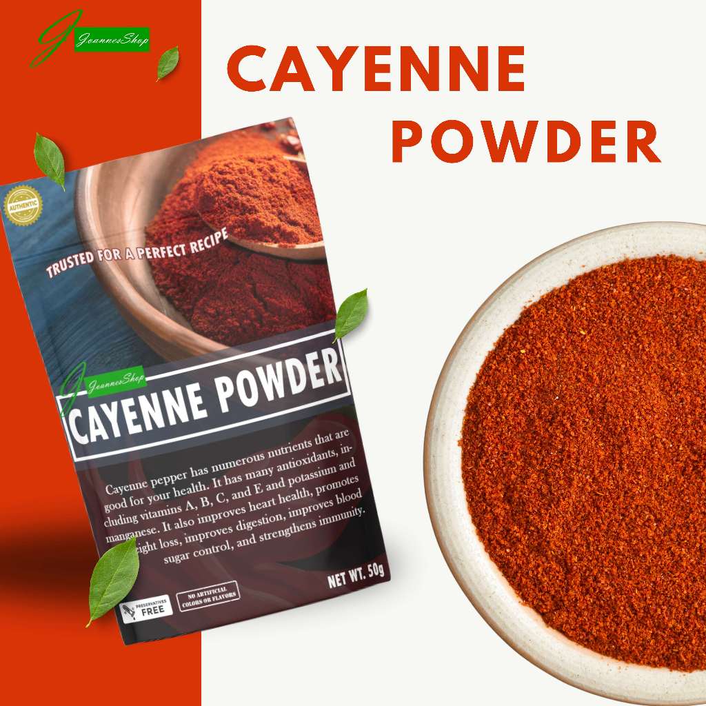 CAYENNE PEPPER POWDER (SULIT PACK) | Shopee Malaysia