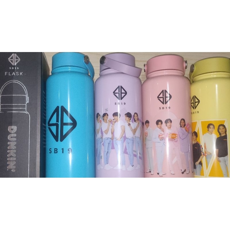 SB19 DUNKIN FLASK OFFICIAL MERCH 1000ml LIMITED EDITION | Shopee Malaysia