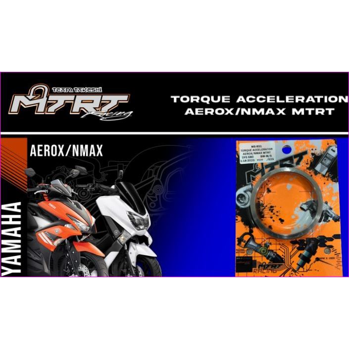 TORQUE ACCELERATOR FOR AEROX155/NMAX155 MTRT made in Taiwan | Shopee ...