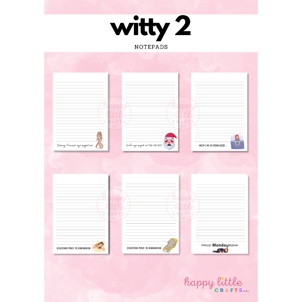 Witty 2 Notepads (A5 Size) | Shopee Malaysia