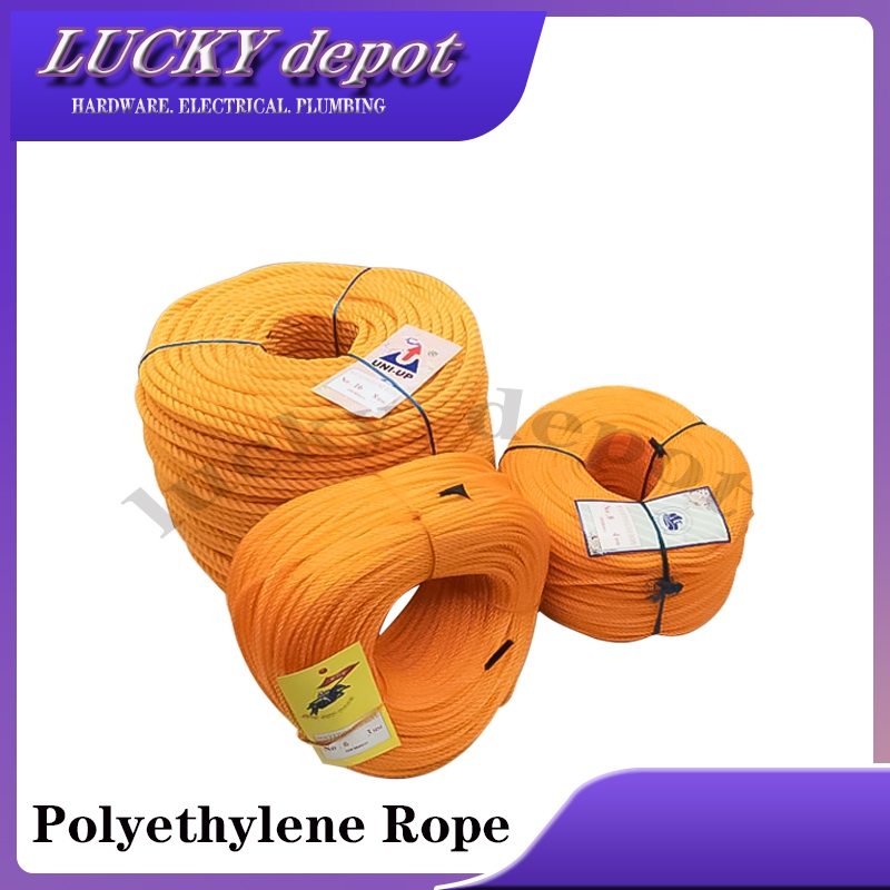 Polyethylene Rope / Nylon Rope 1 2 3 4 5 6 (200 Meters ) | Shopee Malaysia