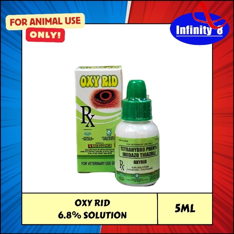 Oxy Rid Eye Worm Drops 5ml | Shopee Malaysia