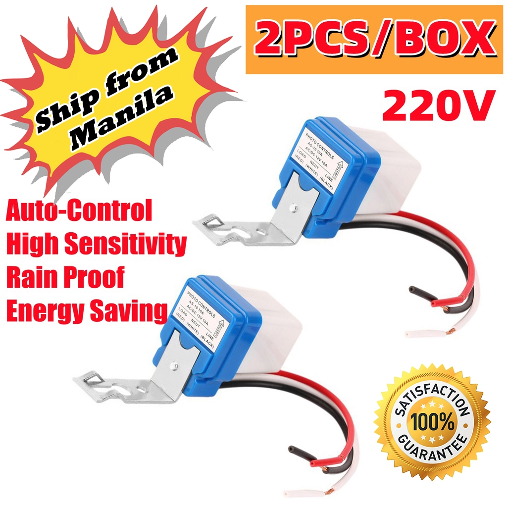 AC 220V 10A Switch Automatic On Off Street Light Switch Photo Control ...