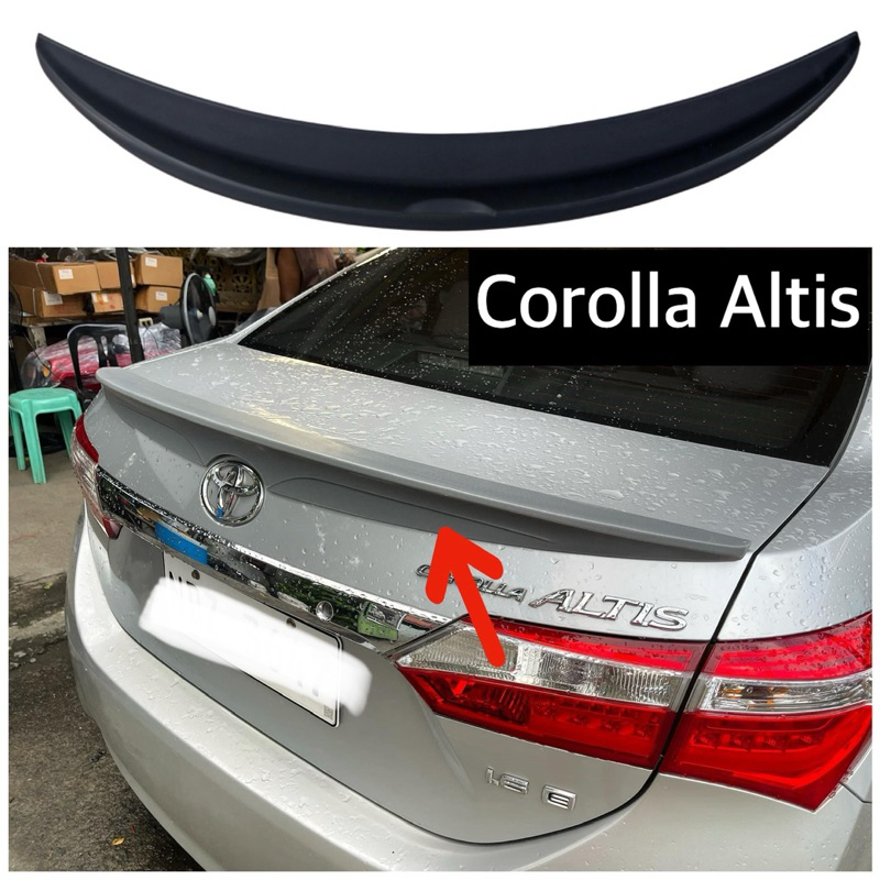 Toyota Corolla Altis 2014 - 2017 Ducktail Spoiler | Shopee Malaysia