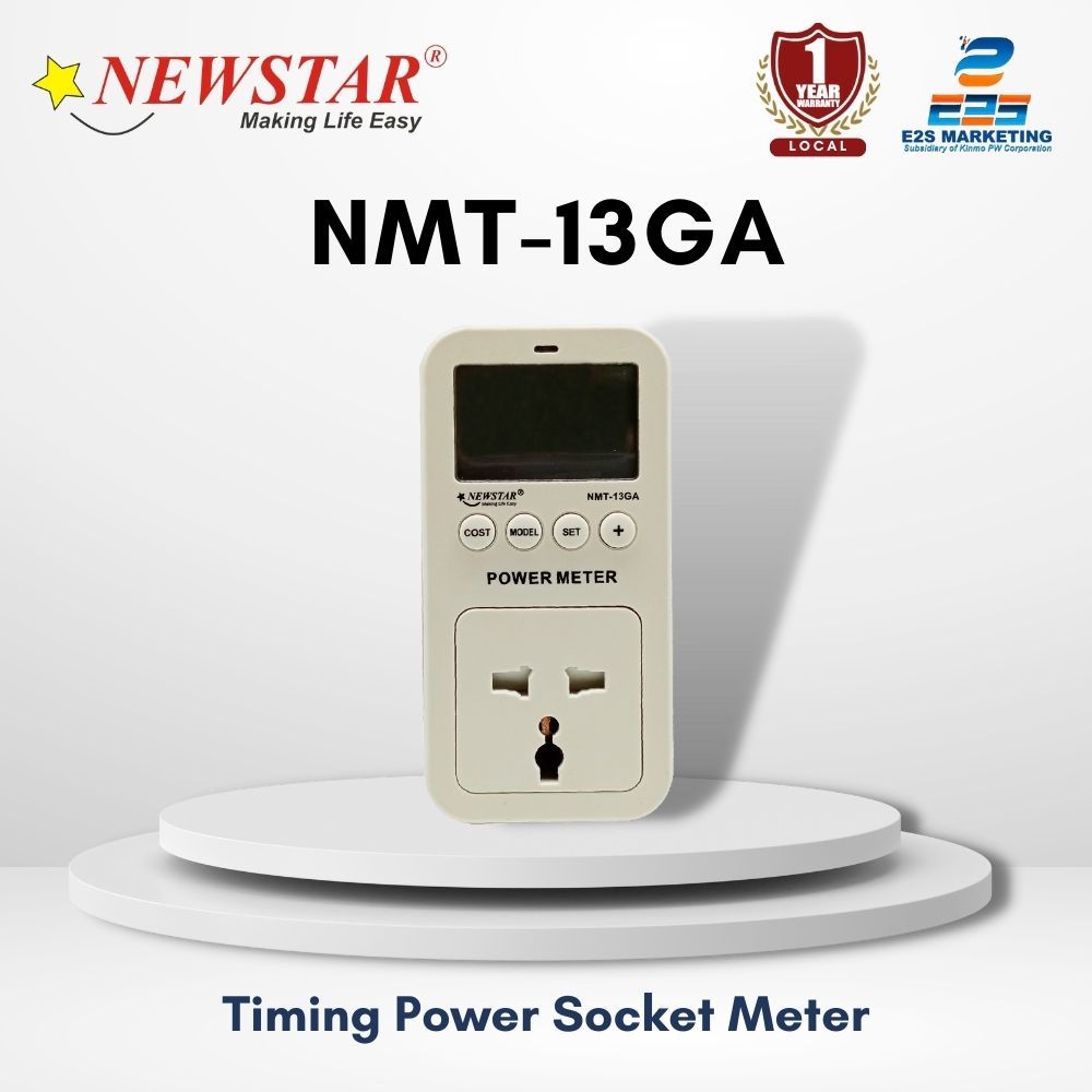 Newstar Timing Power Socket Meter NMT-13GA Multifunction Power Meter ...