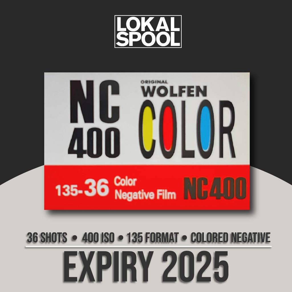 ORWO WOLFEN NC400 Color Negative Film (36 Exposures) | Shopee Malaysia