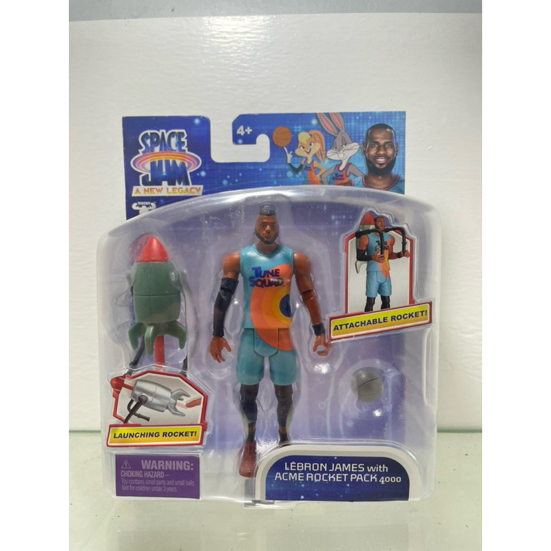 Lebron James action figure with acme rocket, space jam | Shopee Malaysia