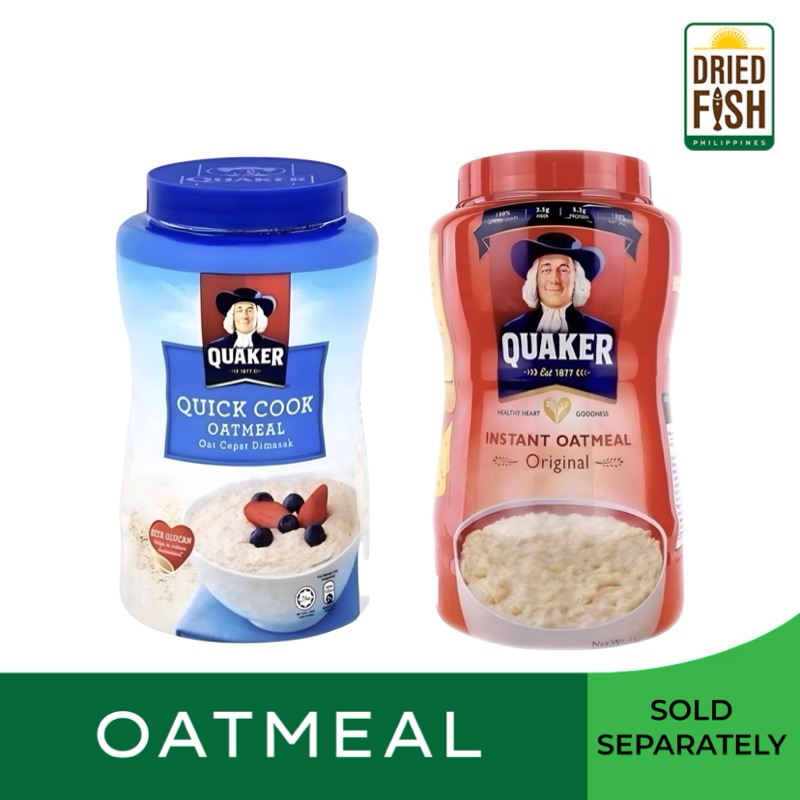 QUAKER Instant Oatmeal | Quick Cook Oatmeal 1Kg | Shopee Malaysia