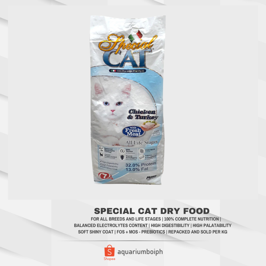 Special Cat Dry Food (Repacked and Sold per Kg) | Shopee Malaysia