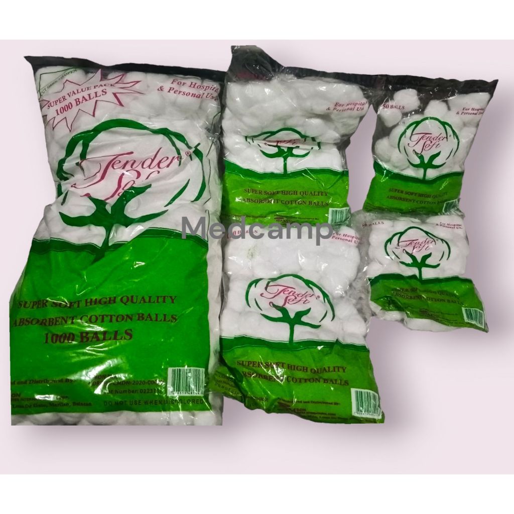 Cotton Balls Tendersoft (50's, 300's, 150's) | Shopee Malaysia