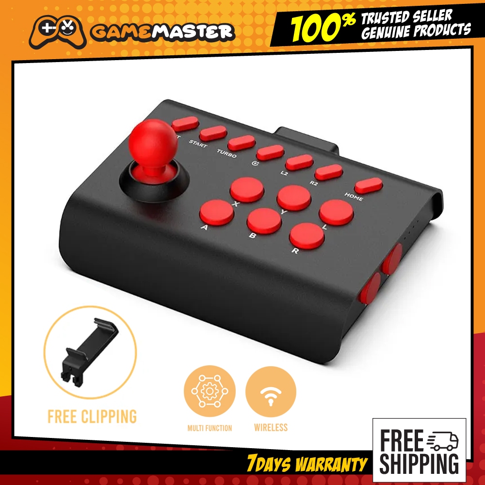 Mini Arcade Fighting Game Joystick for PS3/PS4/Switch/Android/iOS MFi ...