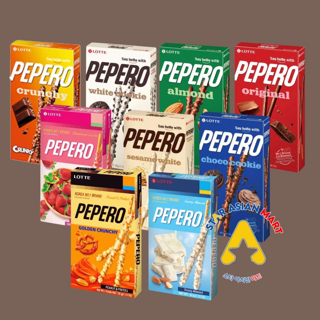 Lotte Pepero Coated Breadsticks | Shopee Malaysia