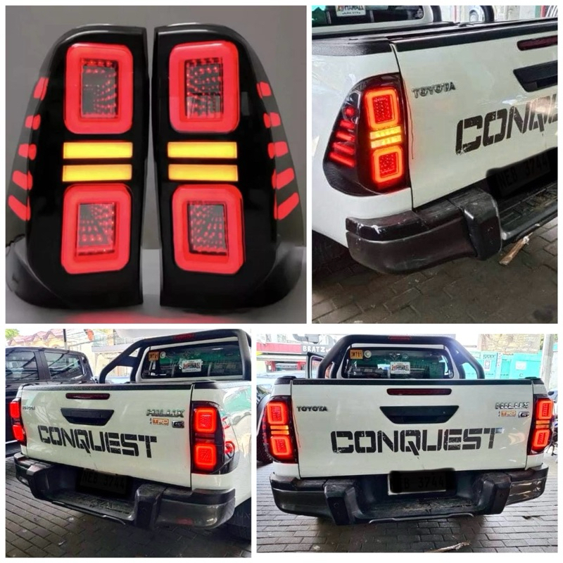 Toyota Hilux Revo Conquest GRS 2016 - 2025 LED Tail Light Upgrade V2 ...