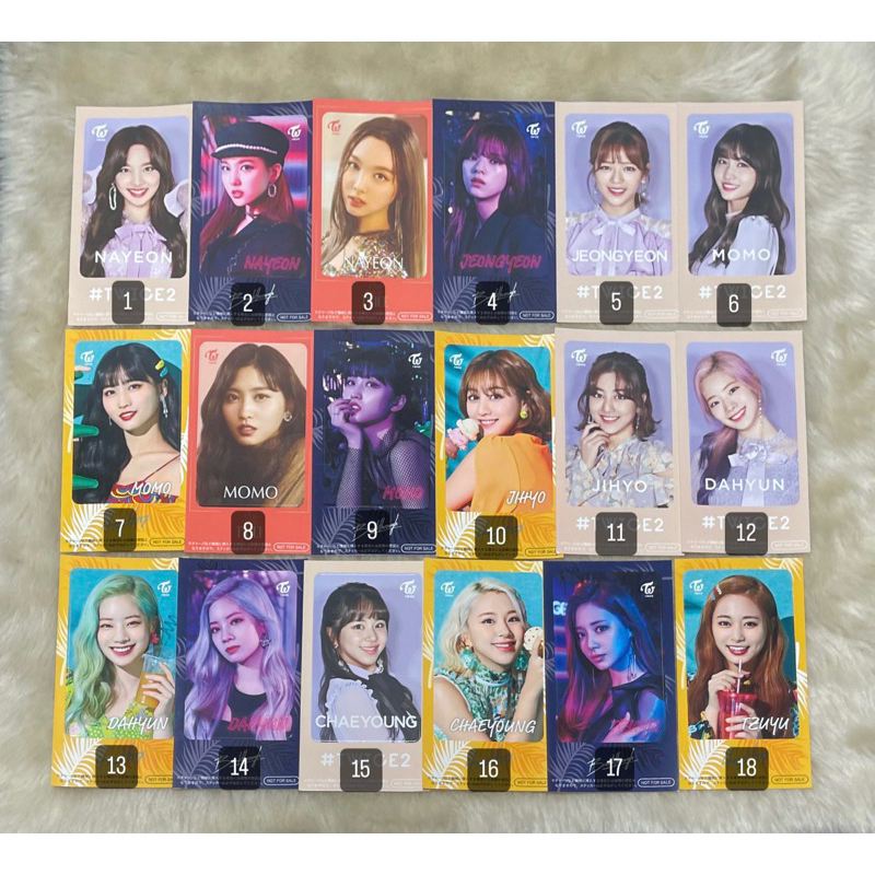TWICE 'Breakthrough | Twice2 | &Twice | Happy Happy' Japan IC Sticker ...