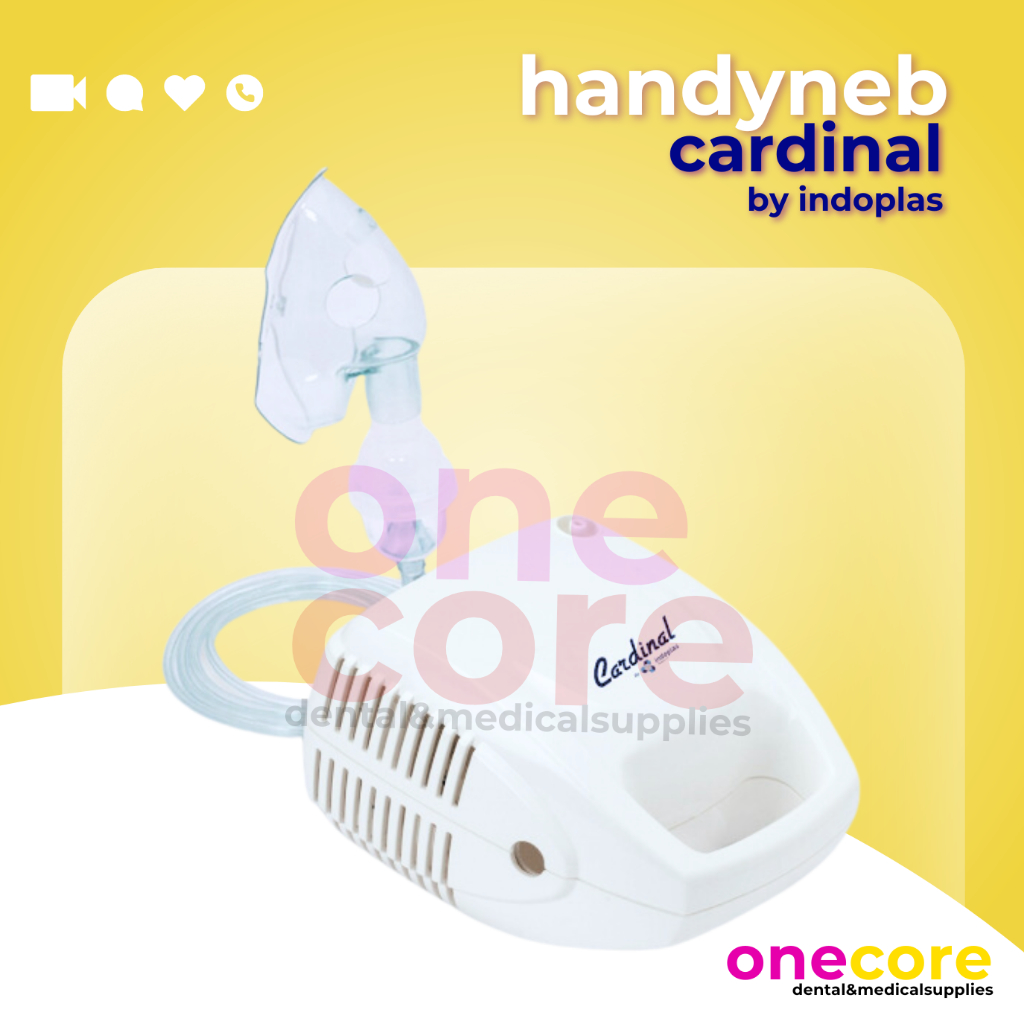 Handyneb Cardinal (Indoplas) Nebulizer (Complete Set | Heavy Duty ...