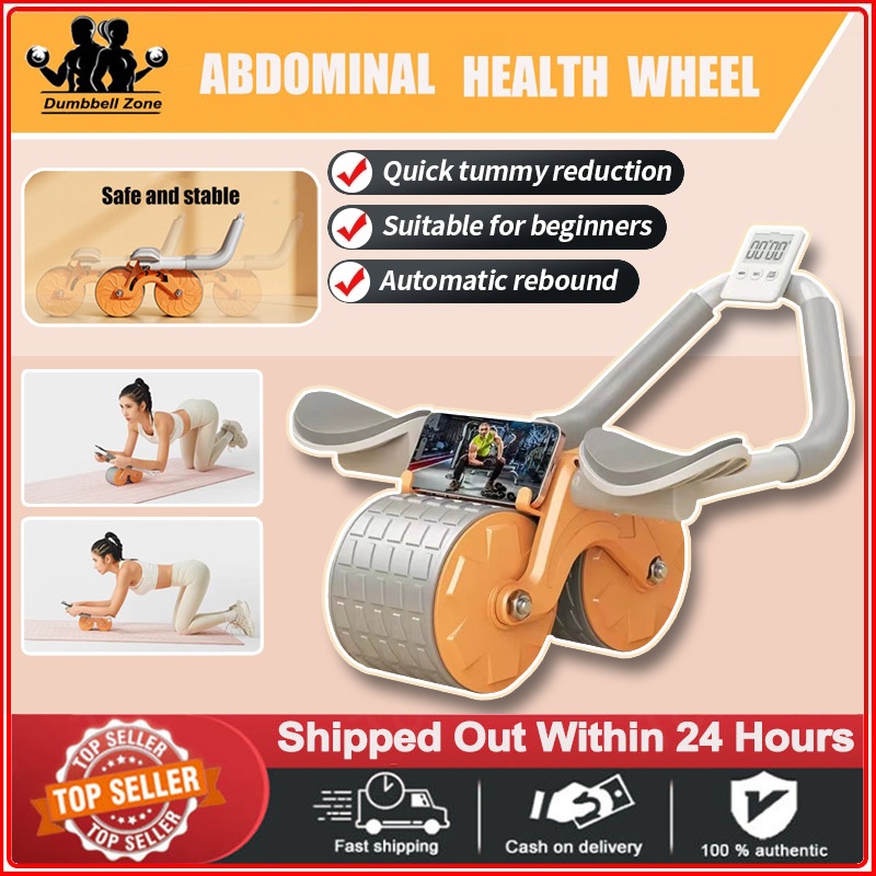 Abdominal roller wheel Beginner Rebound Ab Rollers Health Wheel Fitness ...