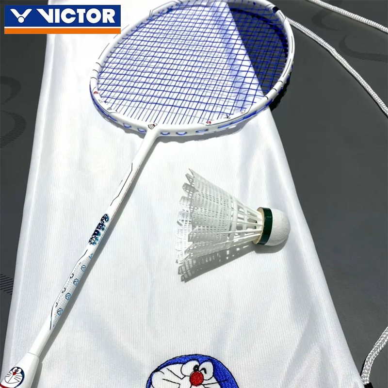 Victor x Doraemon badminton racket Cartoon Children Kid Beginners ...