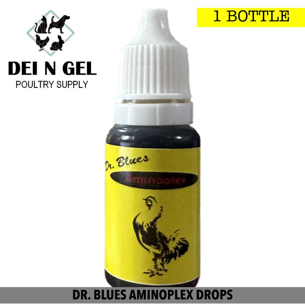 Dr. Blues Aminoplex Drops For Gamefowl Conditioning (1 BOTTLE) | Shopee ...