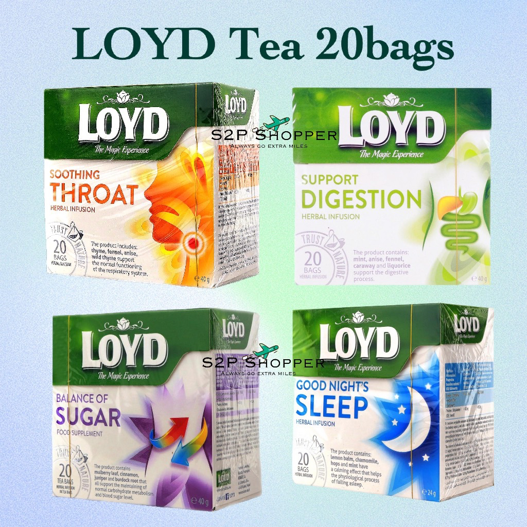 LOYD TEA 20bags x 2g | Shopee Malaysia