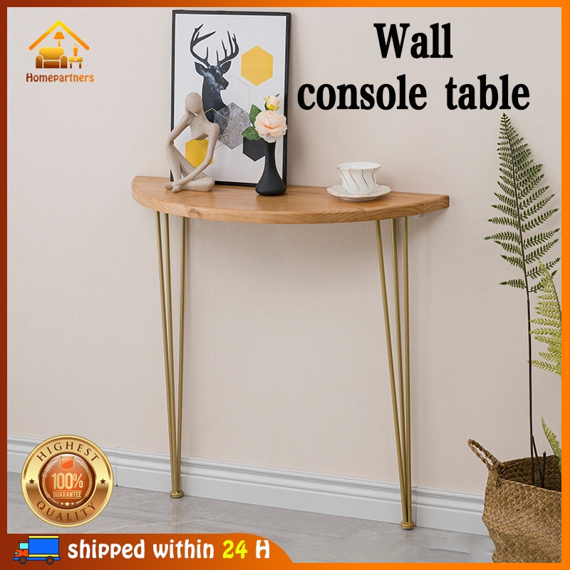 High Quality Wall Console Table Simple Wood Entryway Table Table Nordic ...
