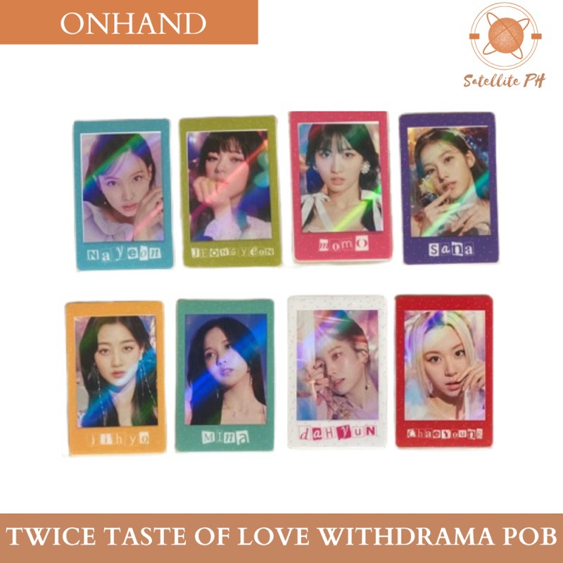 [OFFICIAL] TWICE TASTE OF LOVE WITHDRAMA POB | Shopee Malaysia