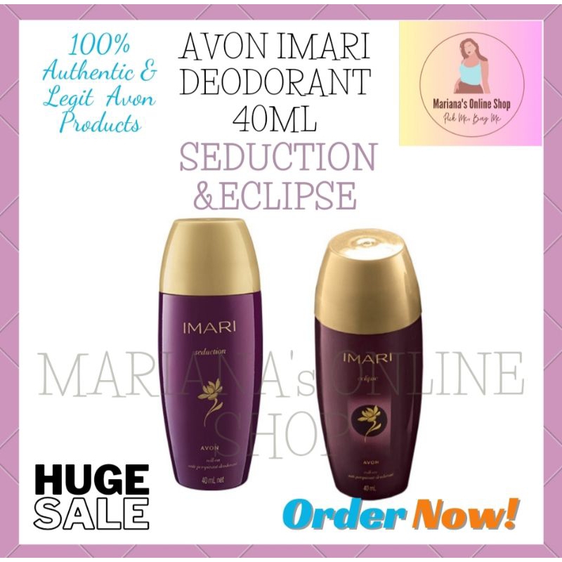 AVON IMARI SEDUCTION & IMARI ECLIPSE DEODORANT 40ML | Shopee Malaysia
