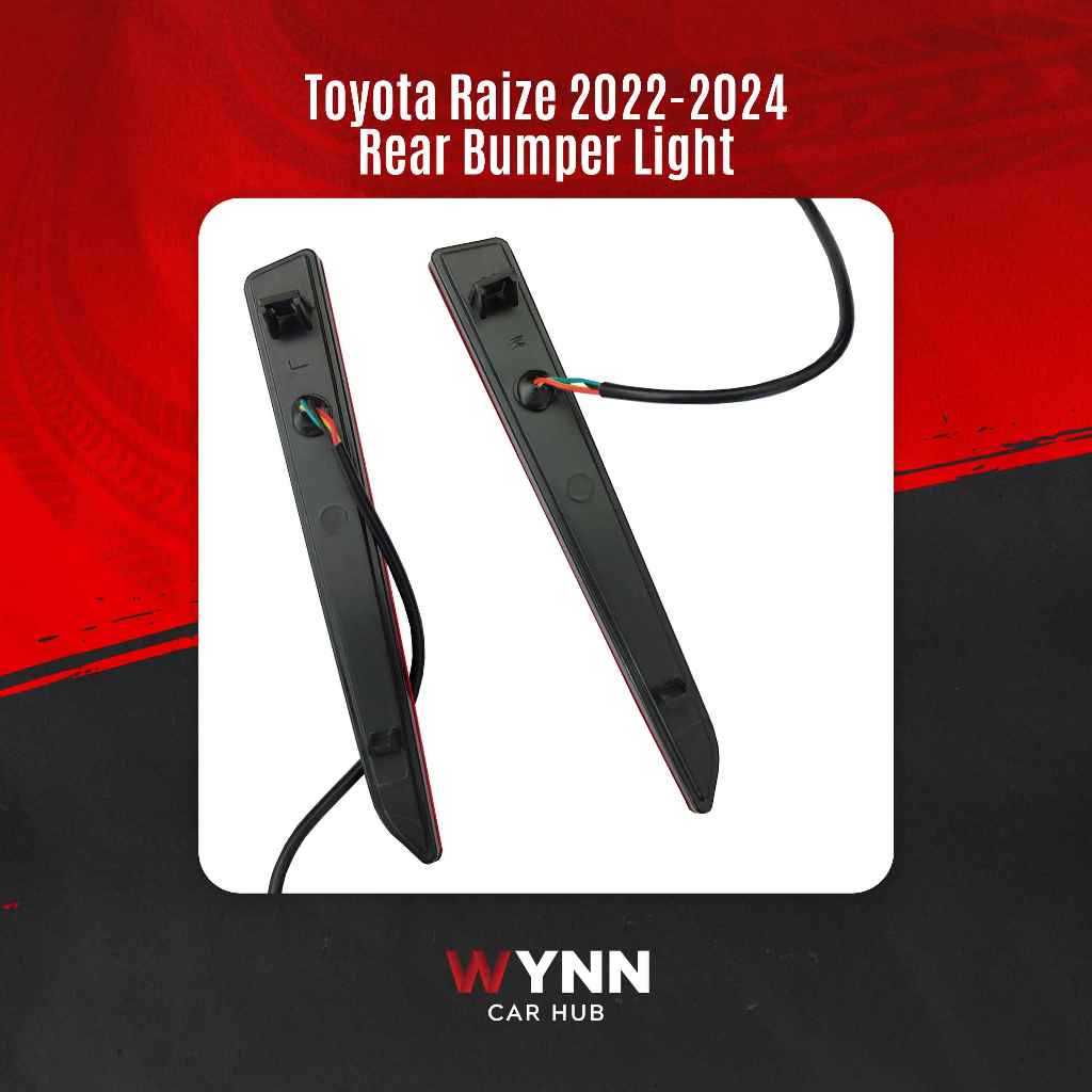 Toyota Raize 2022-2023 Rear Bumper Light | Shopee Malaysia