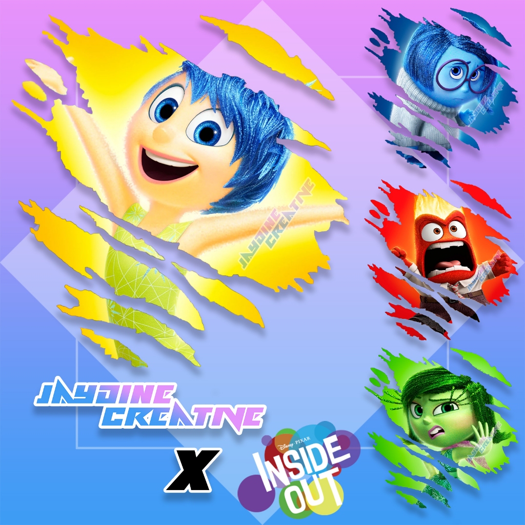 Jaydine Creative : Inside Out - Disney (Scratch Design Sticker ...