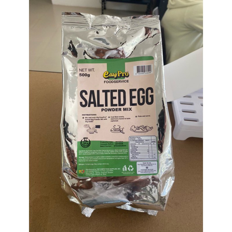 EasyPro Salted Egg Powder Mix 500g | Shopee Malaysia
