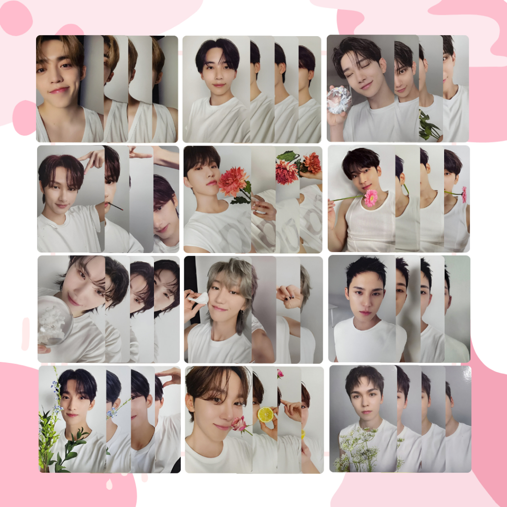 [PER PIECE/MEMBER SET] SEVENTEEN SVT BEST ALBUM 17 IS RIGHT HERE DEAR VERSION FANMADE PHOTOCARD ...
