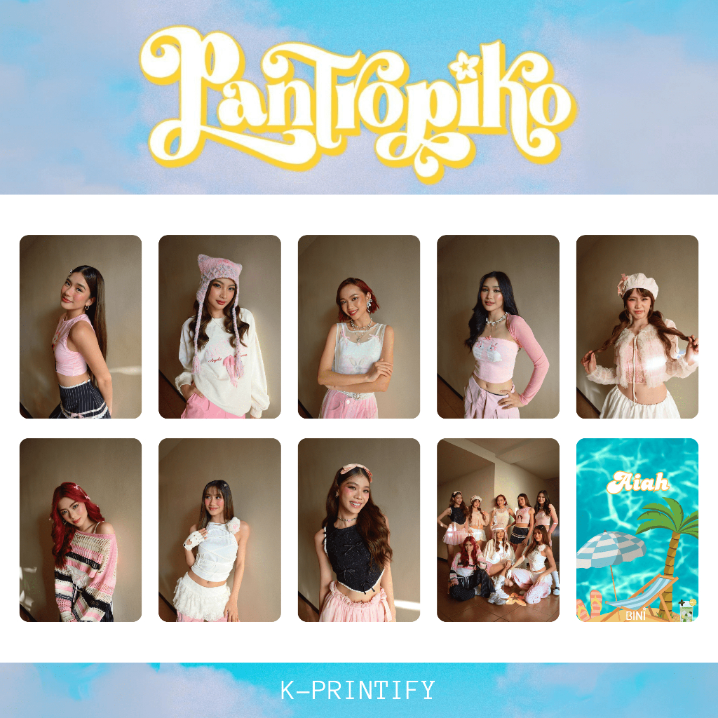 FANMADE BINI Photocard Set - Pantropiko (Read Description) | Shopee ...