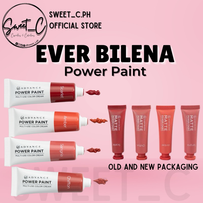 Ever Bilena Power Paint Multi Purpose Color Cream (sealed) | Shopee ...