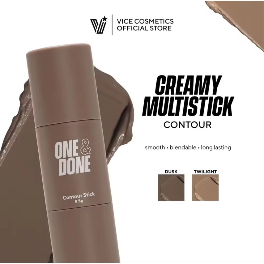 Vice Cosmetics One & Done Contour Stick | Shopee Malaysia