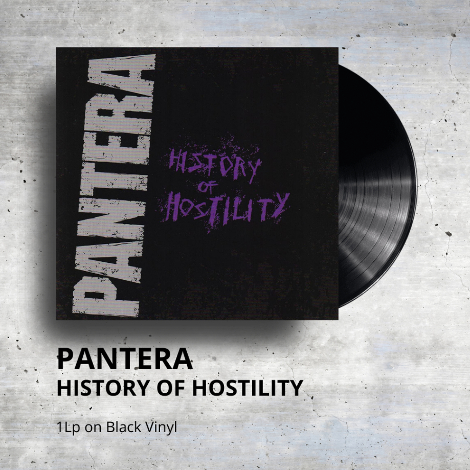 Pantera - History Of Hostility | Brand-New & Sealed | Vinyl Records ...