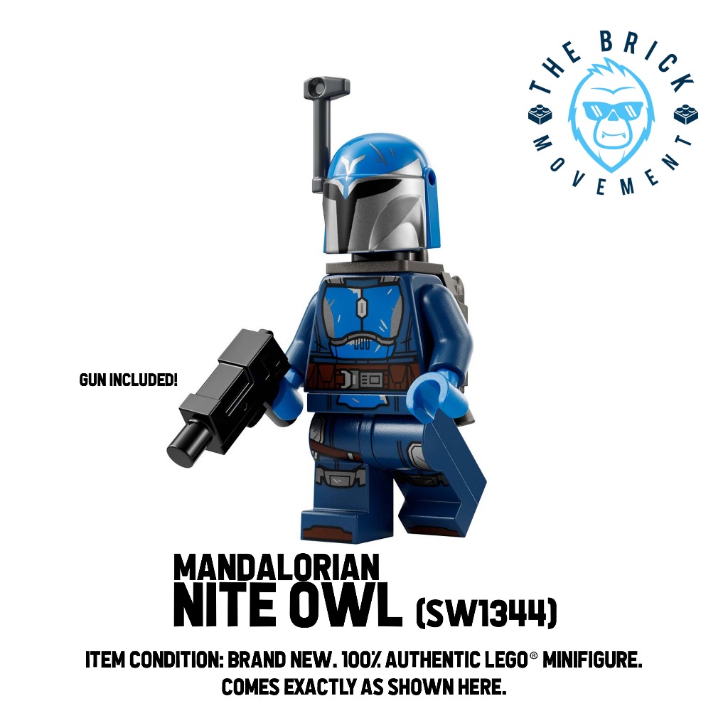 LEGO STAR WARS THE MANDALORIAN Nite Owl Minifigure | Shopee Malaysia