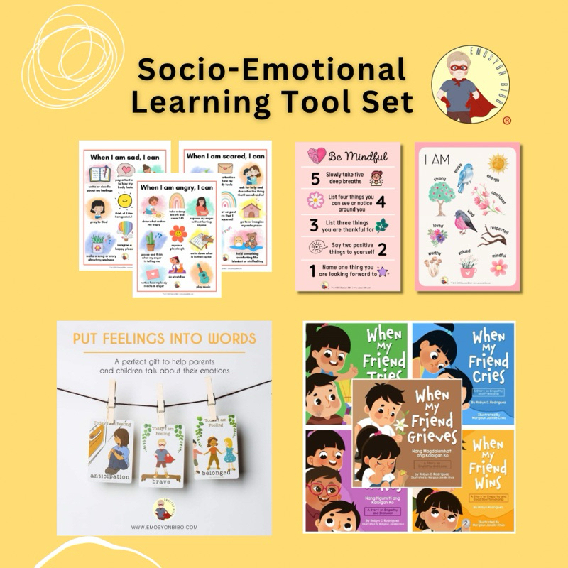 Social Emotional Learning Tool Set by Emosyon Bibo, Kids Educational ...