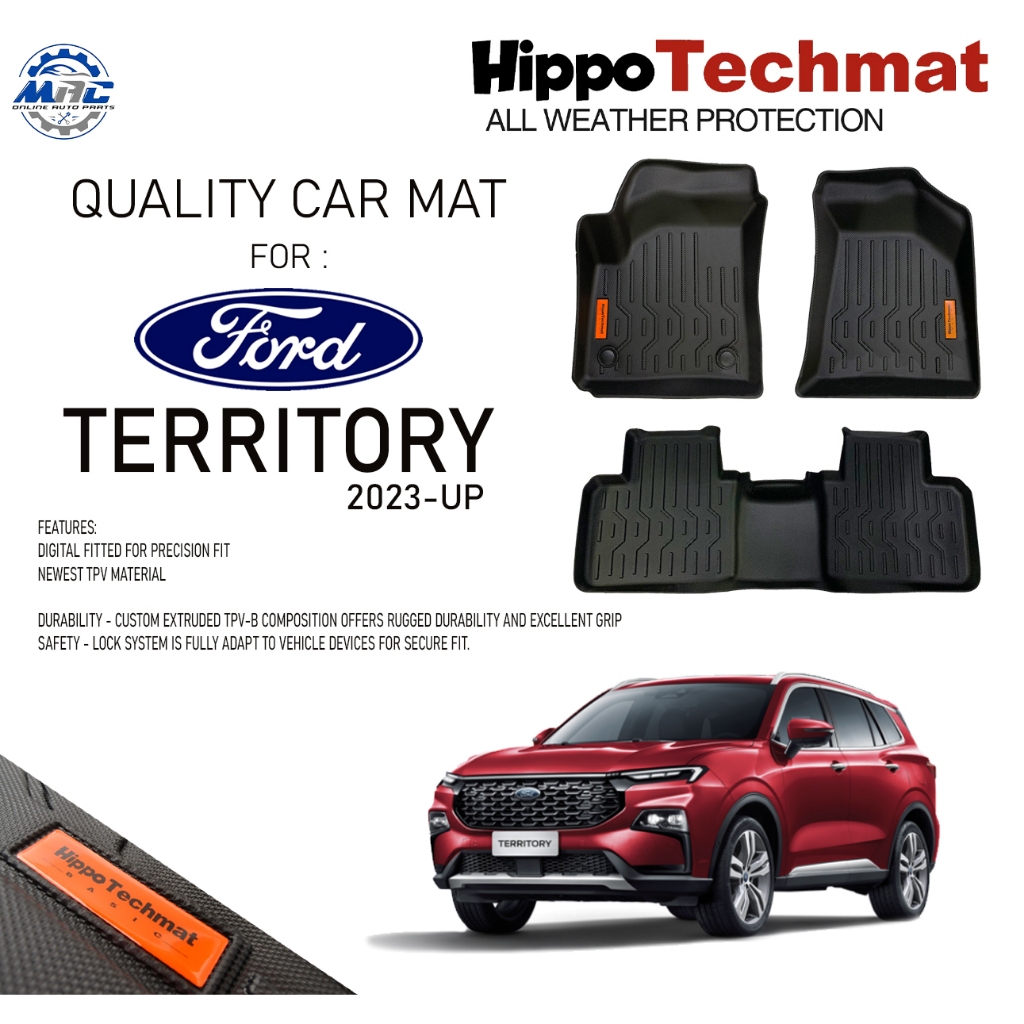 HIPPO TECHMAT Deep Dish matting Version 2 for Territory 2023 - up (2 ...
