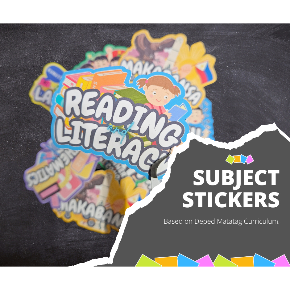 Subject Stickers Pack by simplisticky | Shopee Malaysia